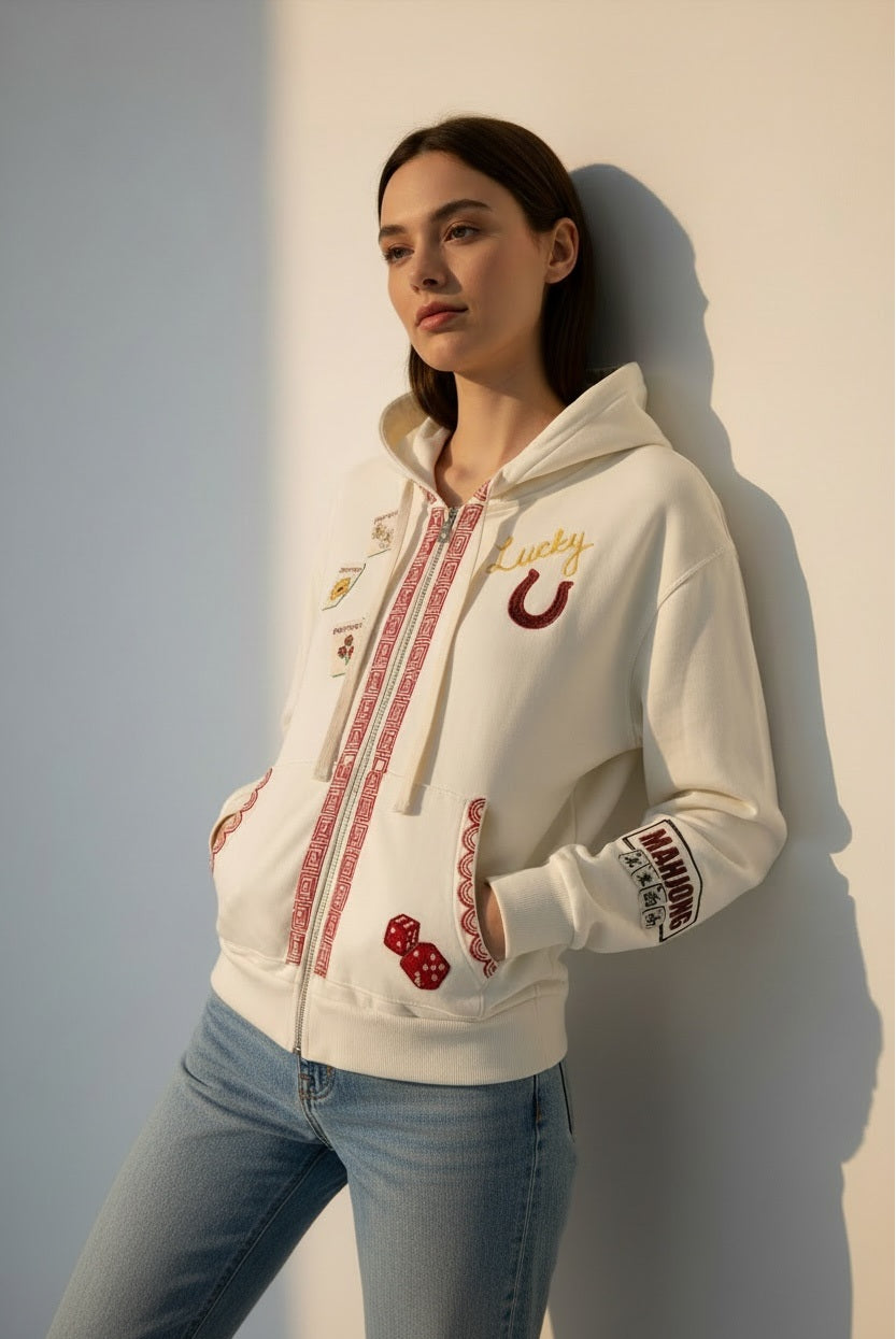 Hallie Sweatshirt - Mahj Mode – Driftwood Jeans